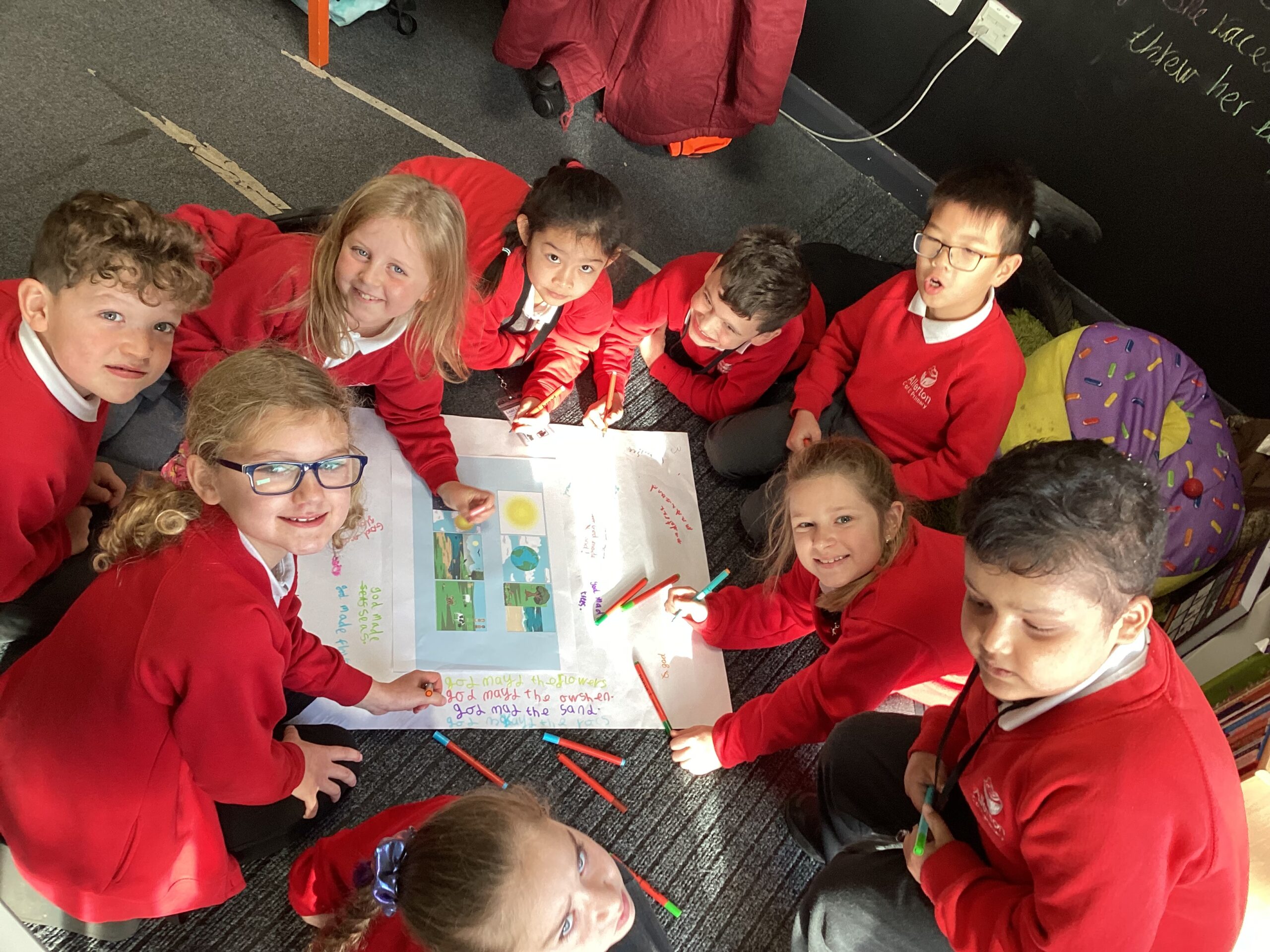 Exploring the Creation Story Together | 3Z Allerton CE Primary, Leeds